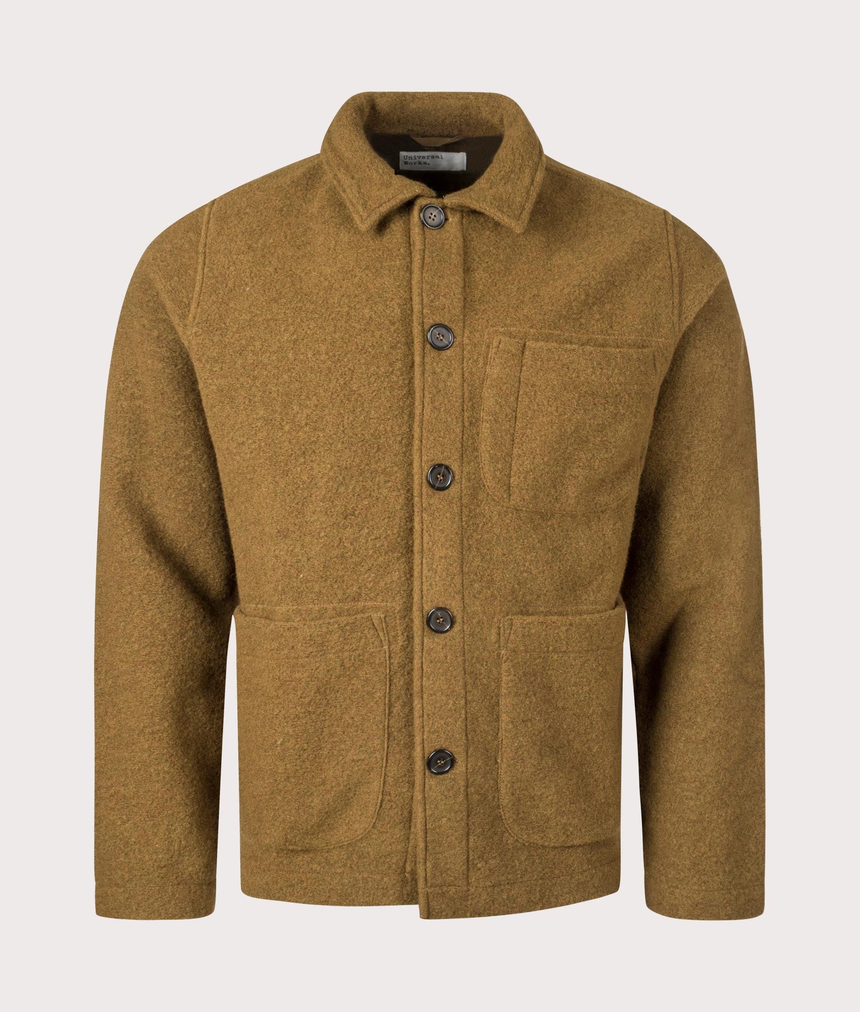 Fleece Field Jacket Mustard - Universal Works - EQVVS
