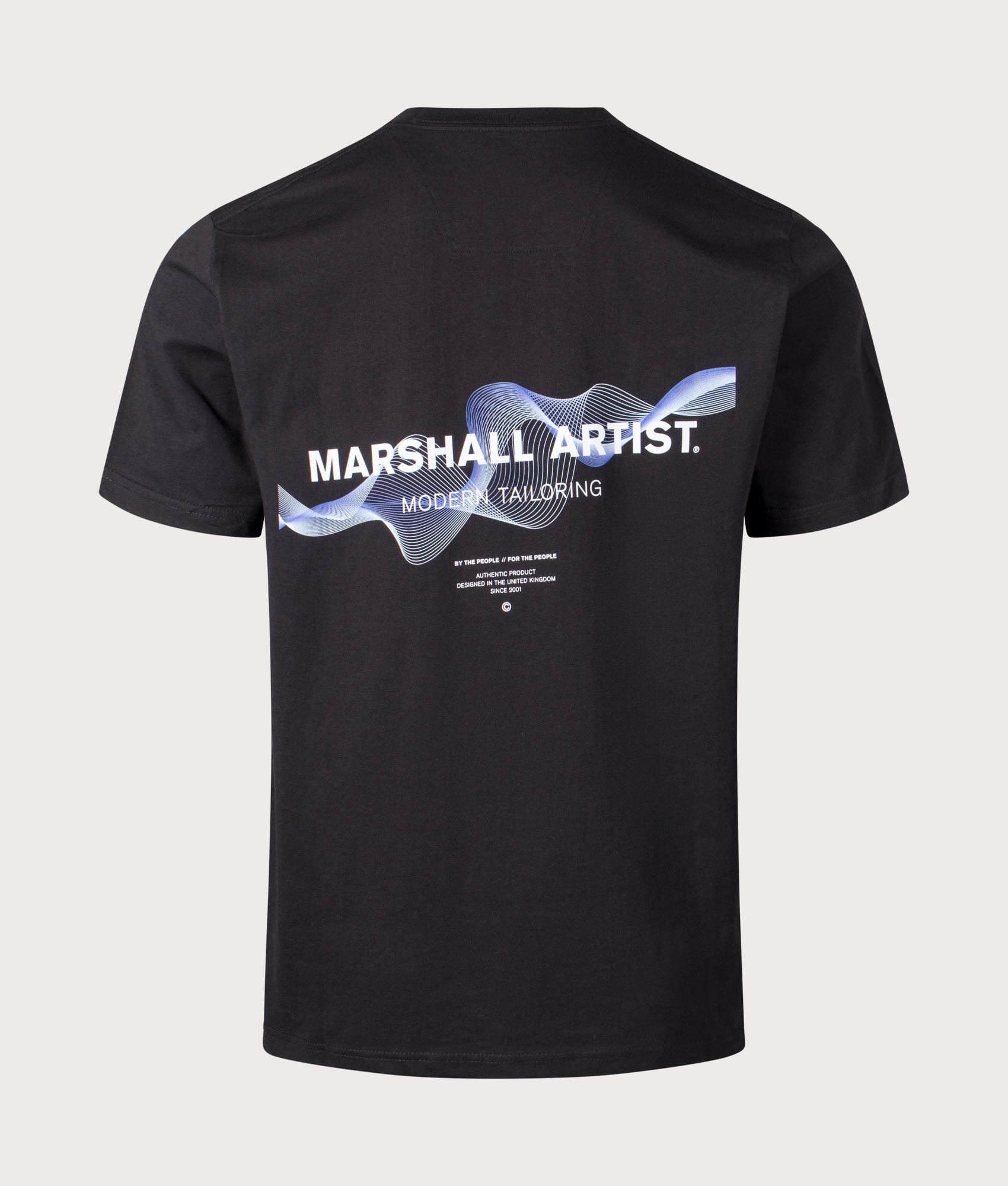 Wireframe Graphic T-Shirt Black | Marshall Artist | EQVVS