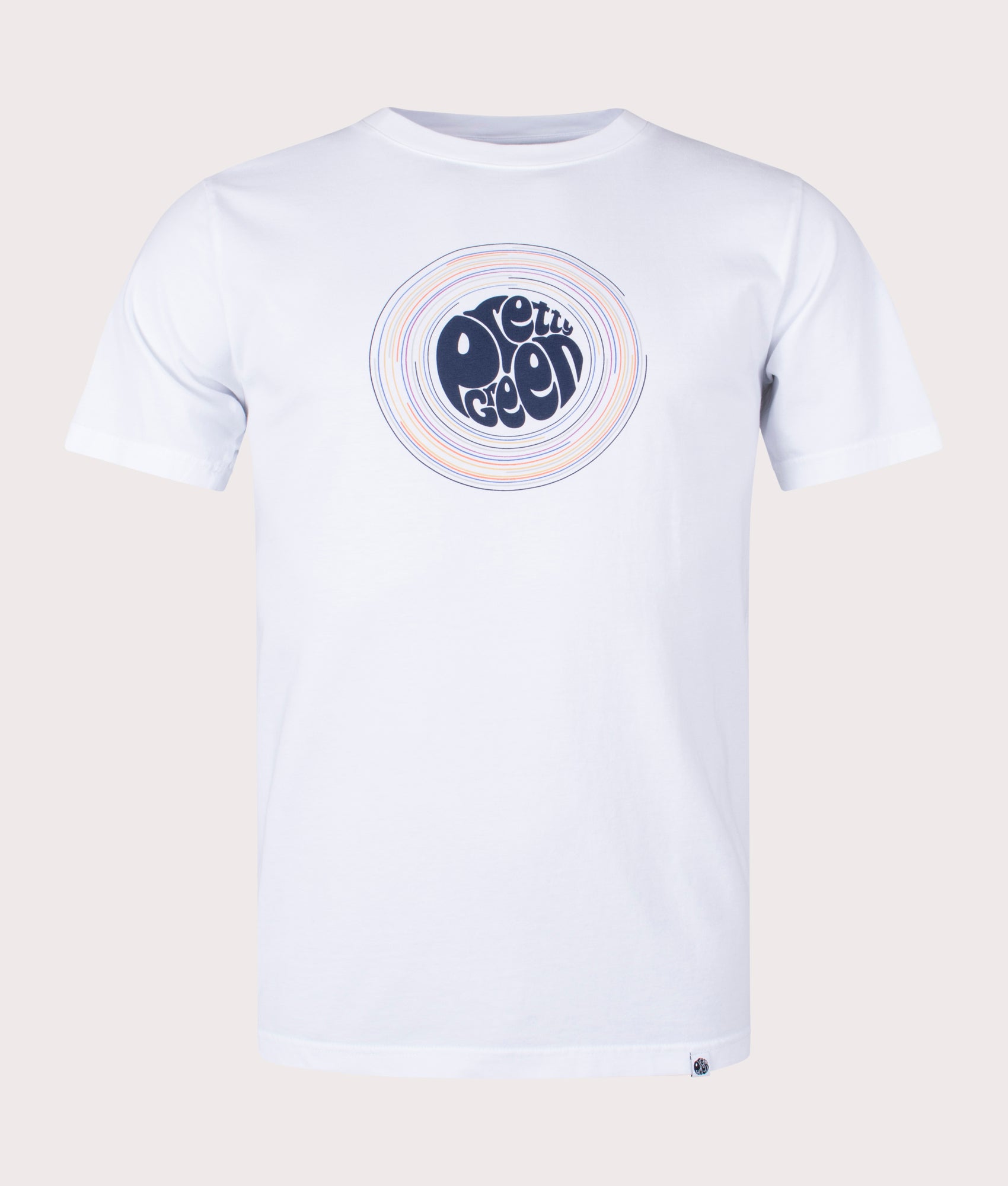 Hollen Logo T-Shirt White | Pretty Green | EQVVS