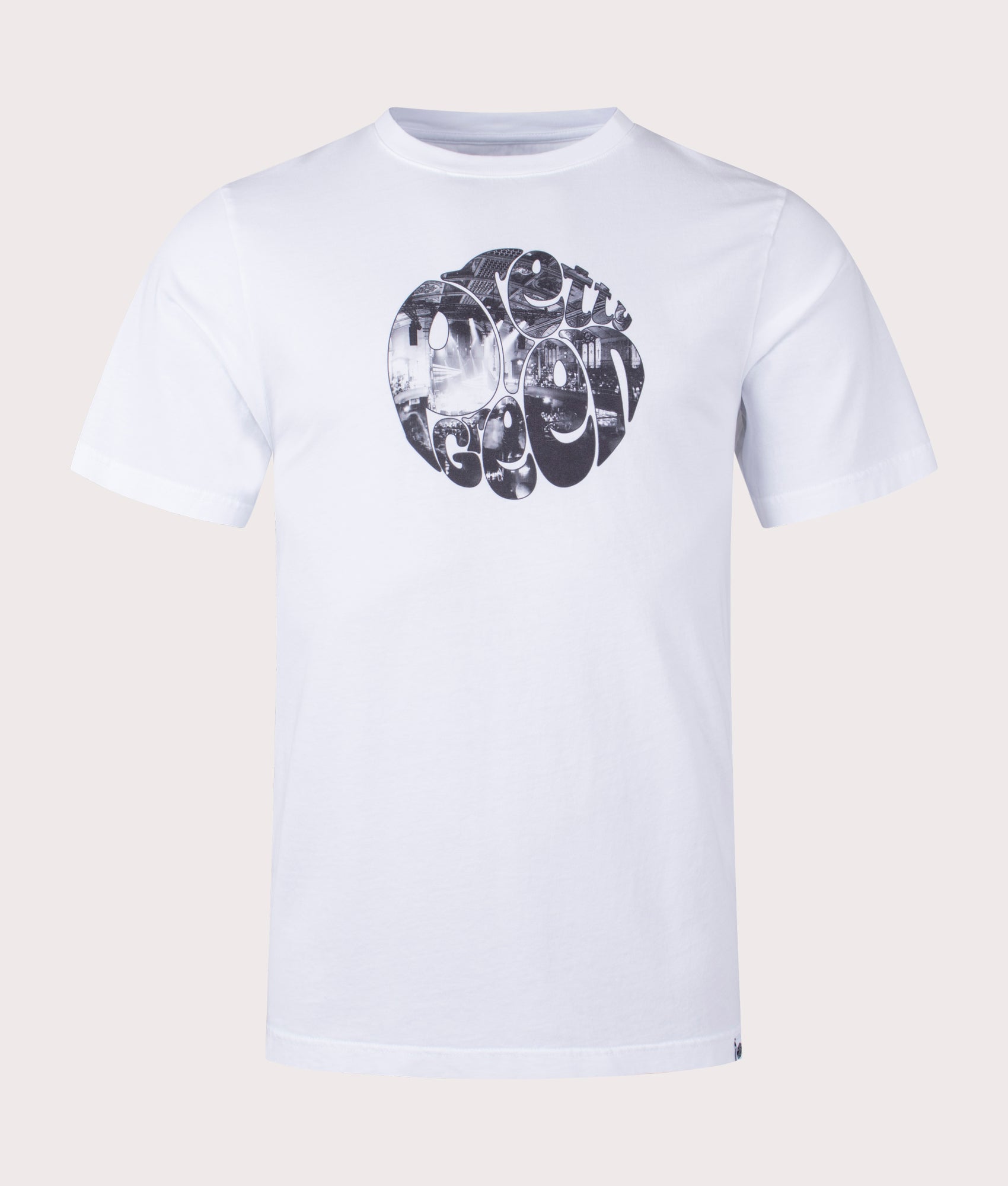 Gig Logo T-Shirt White | Pretty Green | EQVVS