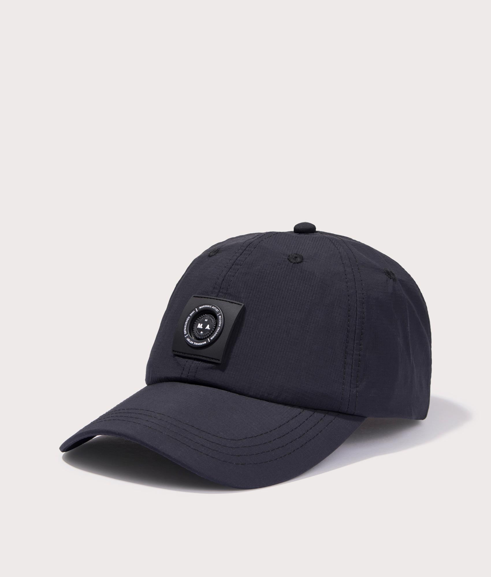Siren Nylon Ripstop Cap Black | Marshall Artist | EQVVS