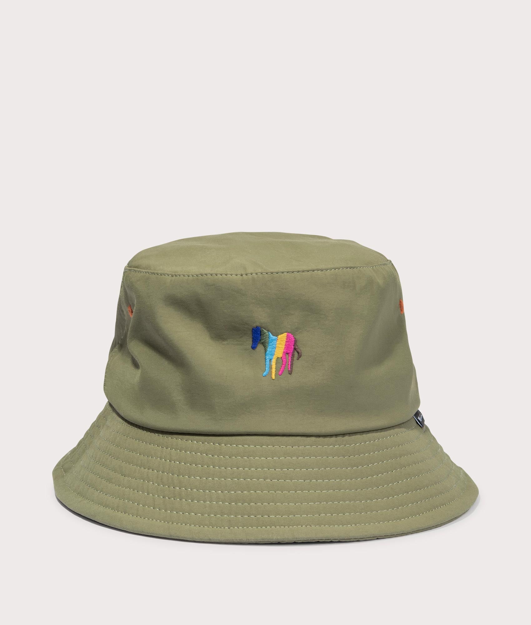 Broad Zebra Hat Bucket Bottle Green | PS Paul Smith | EQVVS