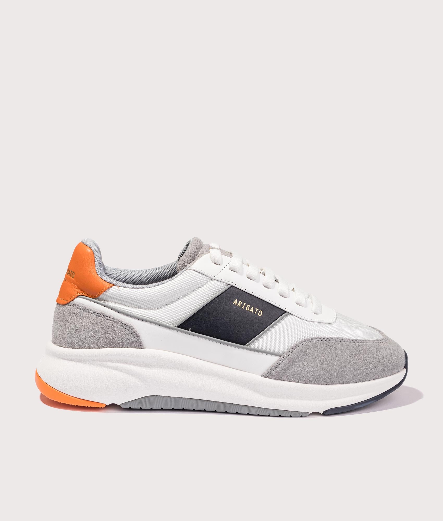 Genesis Neo Runners in Grey/Orange | Axel Arigato | EQVVS
