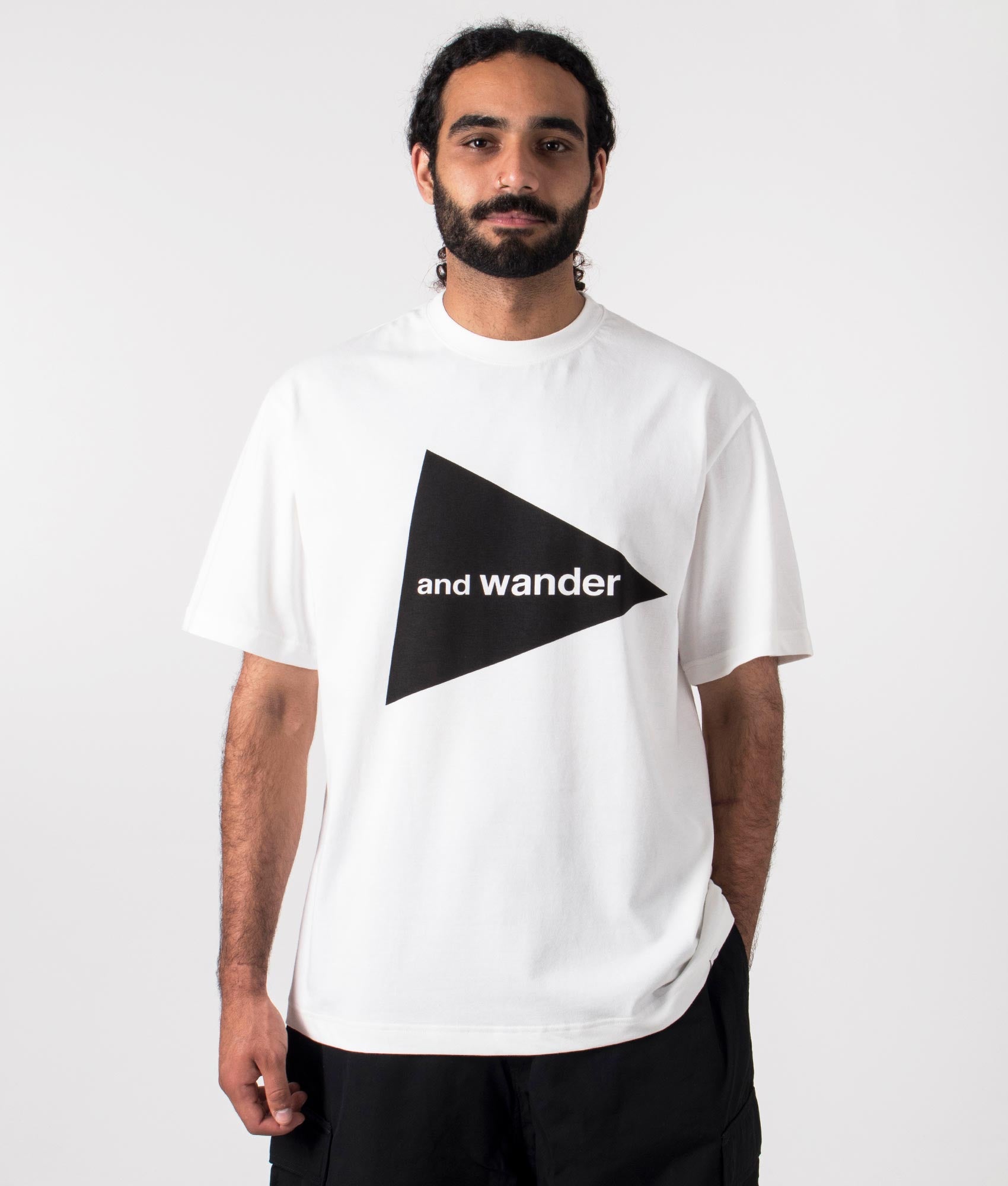 and wander Logo T-Shirt White - EQVVS