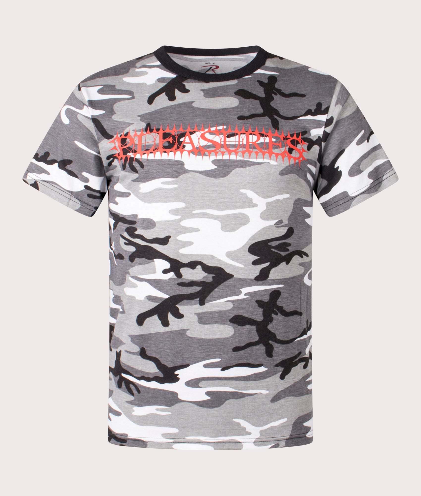 Spike T-Shirt in Camo | Pleasures | EQVVS