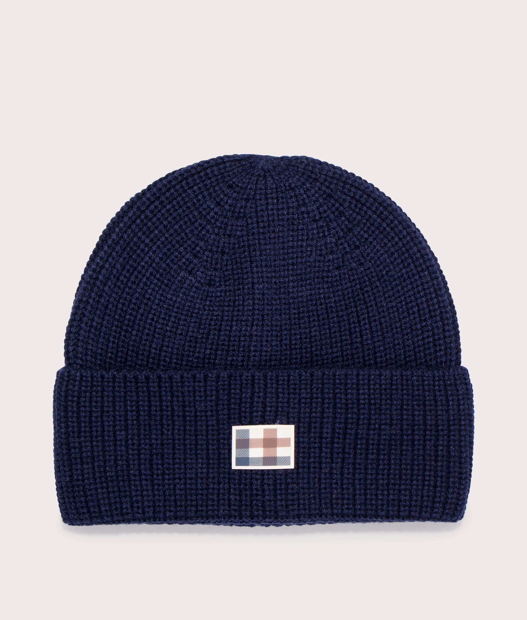 Active Label Beanie Navy | Aquascutum | EQVVS
