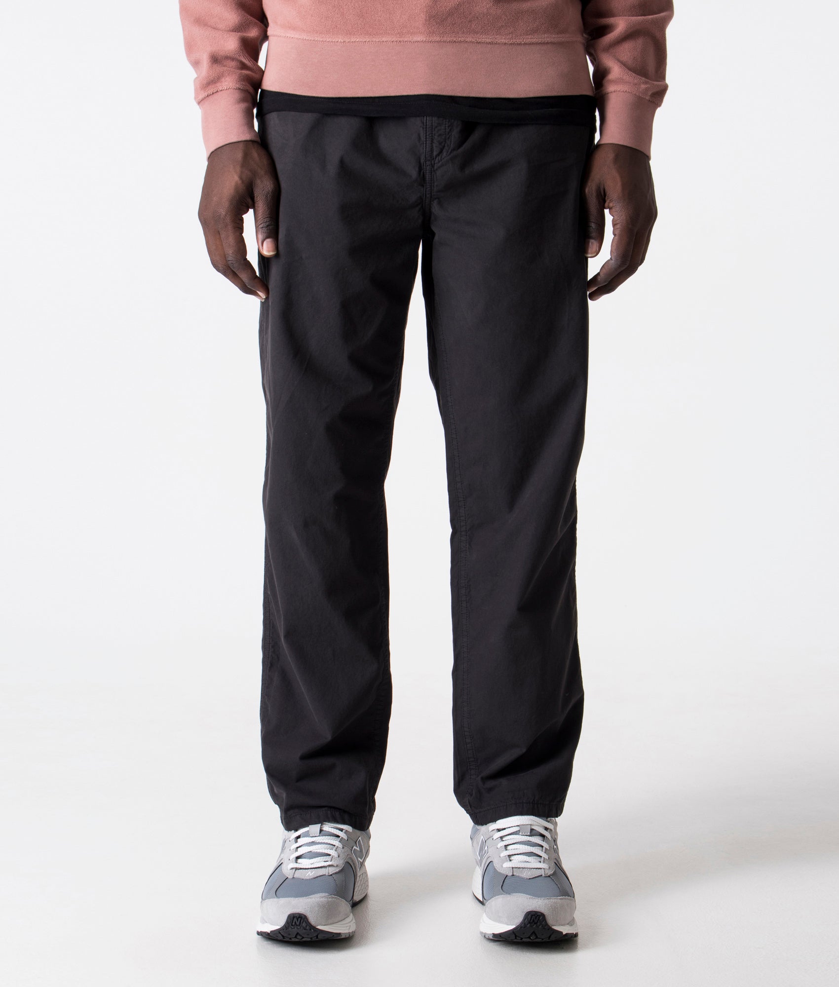 Relaxed Fit Rec Pants Black Poplin | Stan Ray | EQVVS