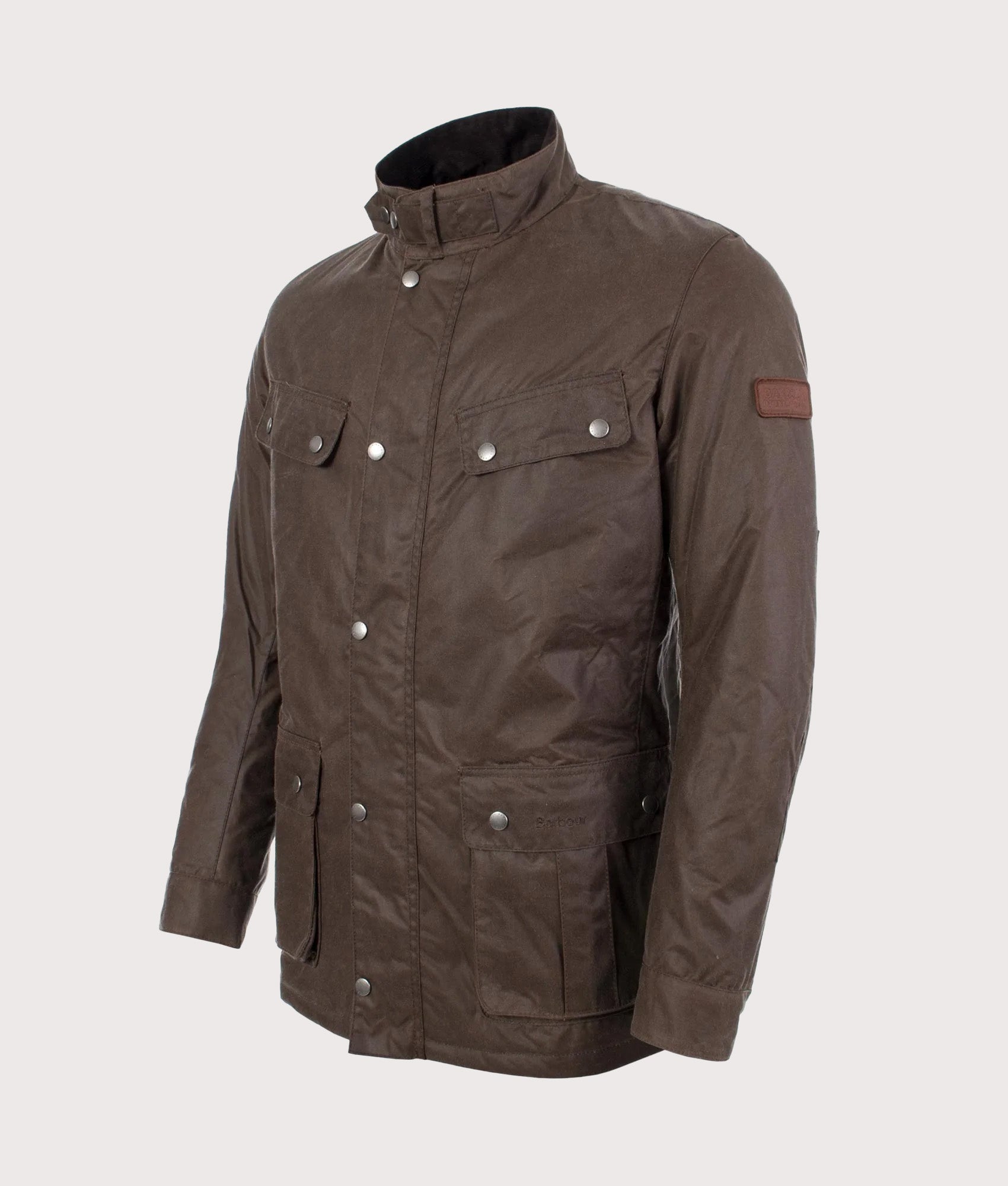 Duke Wax Jacket Bark | Barbour International | EQVVS
