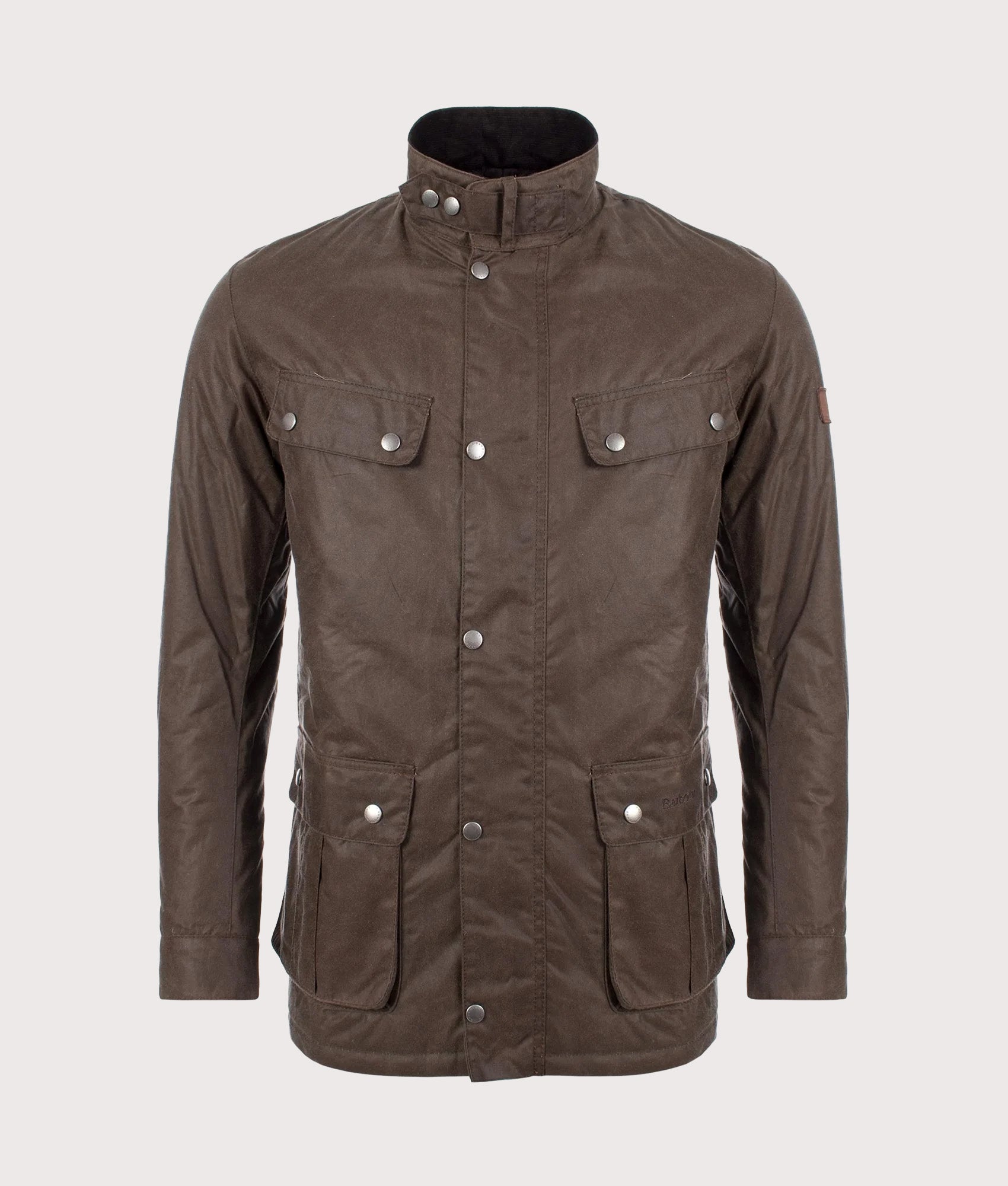 Duke Wax Jacket Bark | Barbour International | EQVVS