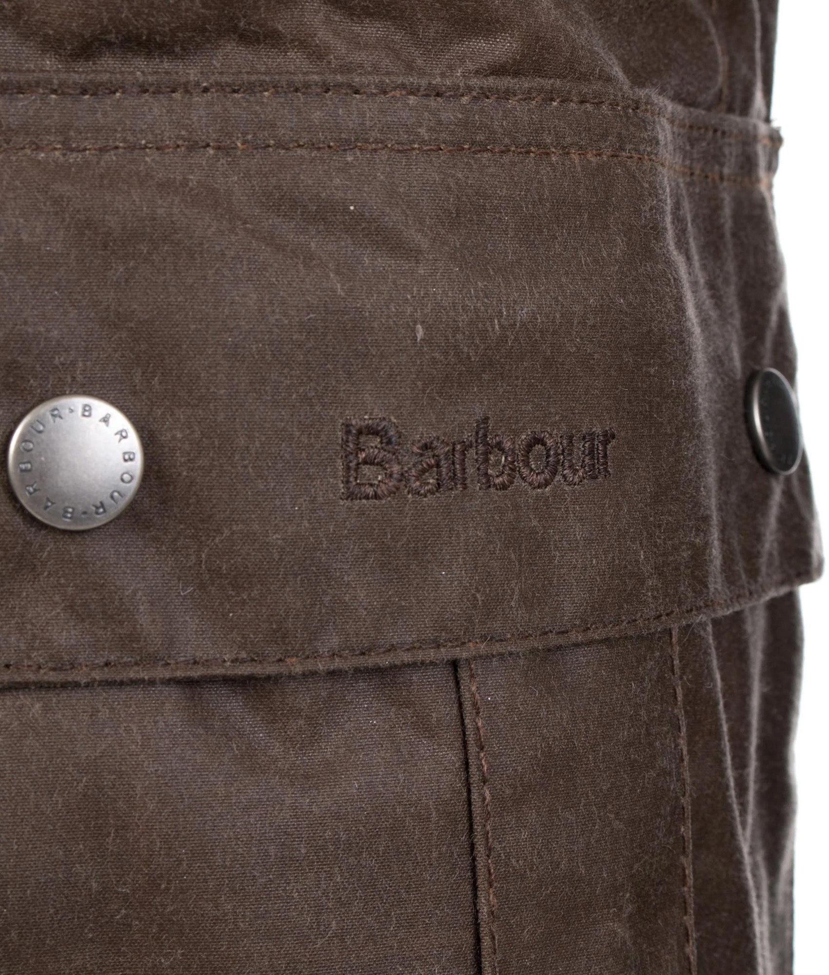Duke Wax Jacket Bark | Barbour International | EQVVS