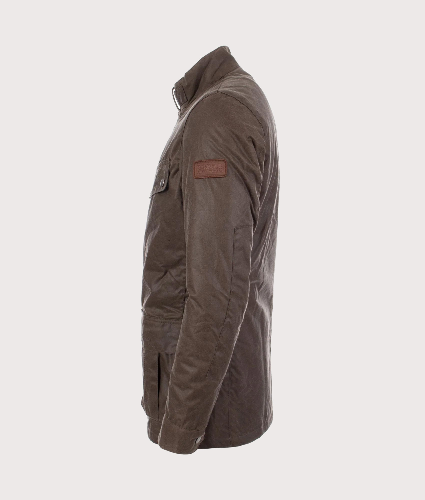 Duke Wax Jacket Bark | Barbour International | EQVVS