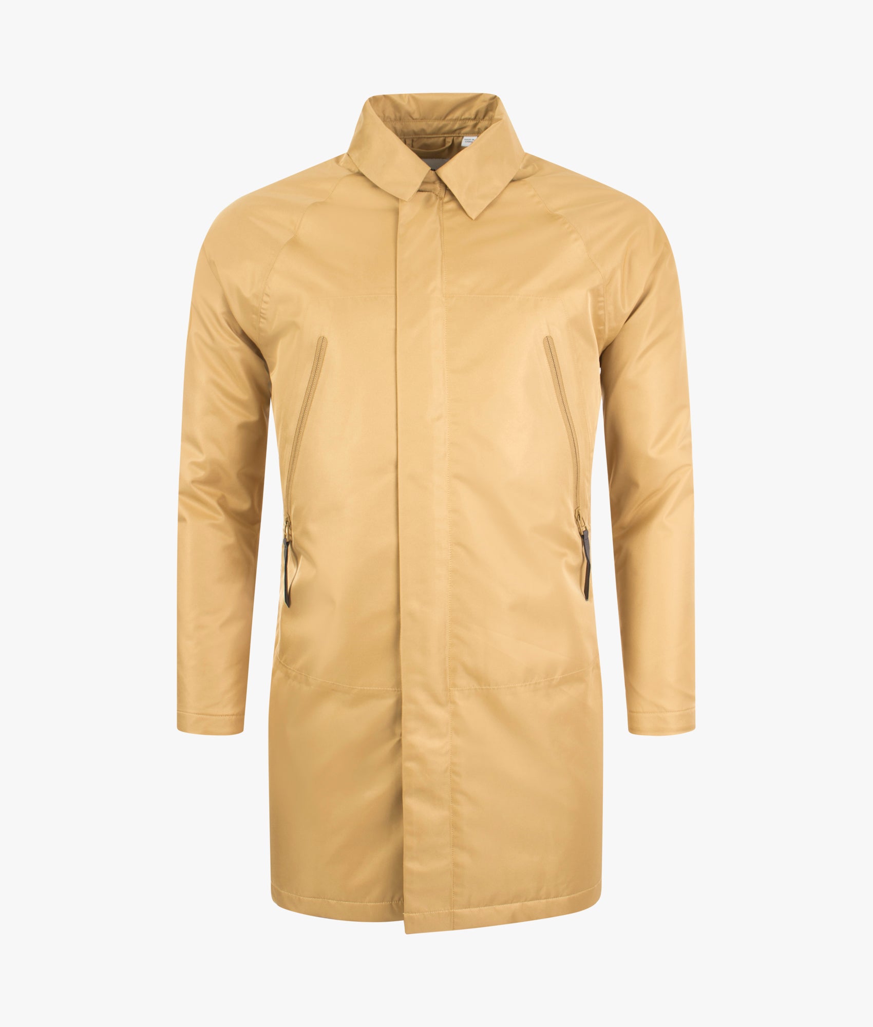 Seam Sealed Insulated Hooded Mac Sand | Pretty Green | EQVVS