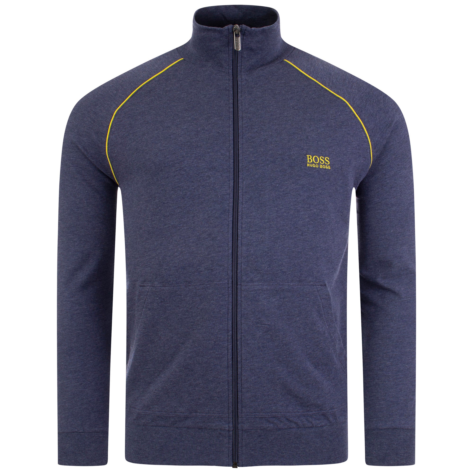 Bodywear Mix and Match Lightweight Track Top in Medium Blue | BOSS | EQVVS