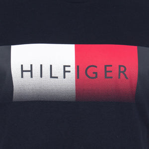 TH Cool Fade Logo T-Shirt Calvin Navy | Tommy Hilfiger | EQVVS