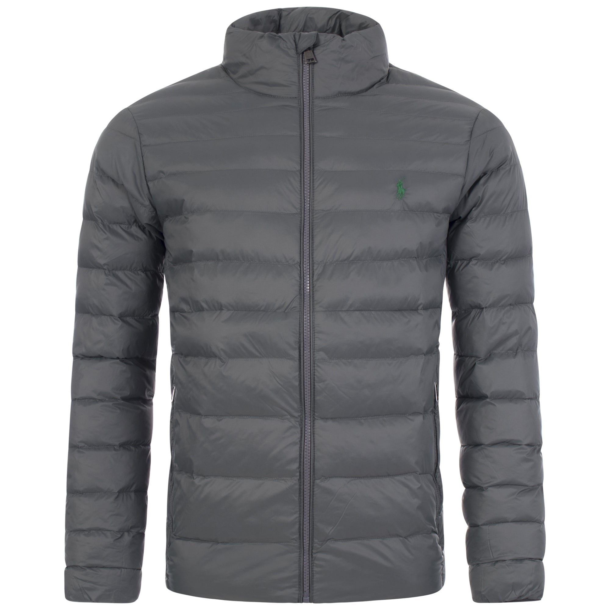 Terra Packable Quilted Jacket Charcoal Grey |Polo Ralph Lauren | EQVVS