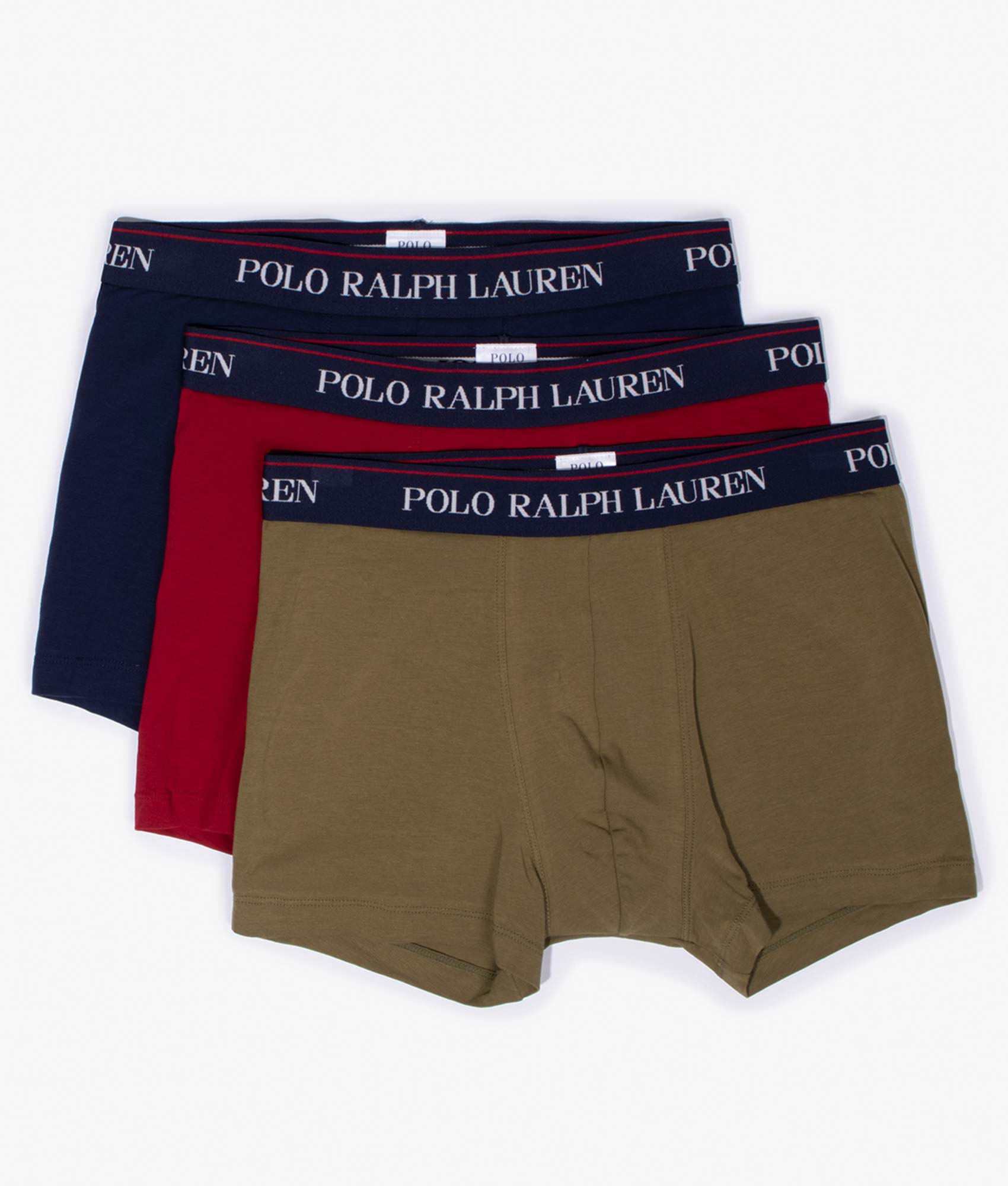 Three Pack of Stretch Cotton Trunks Multi - Polo Ralph Lauren | EQVVS