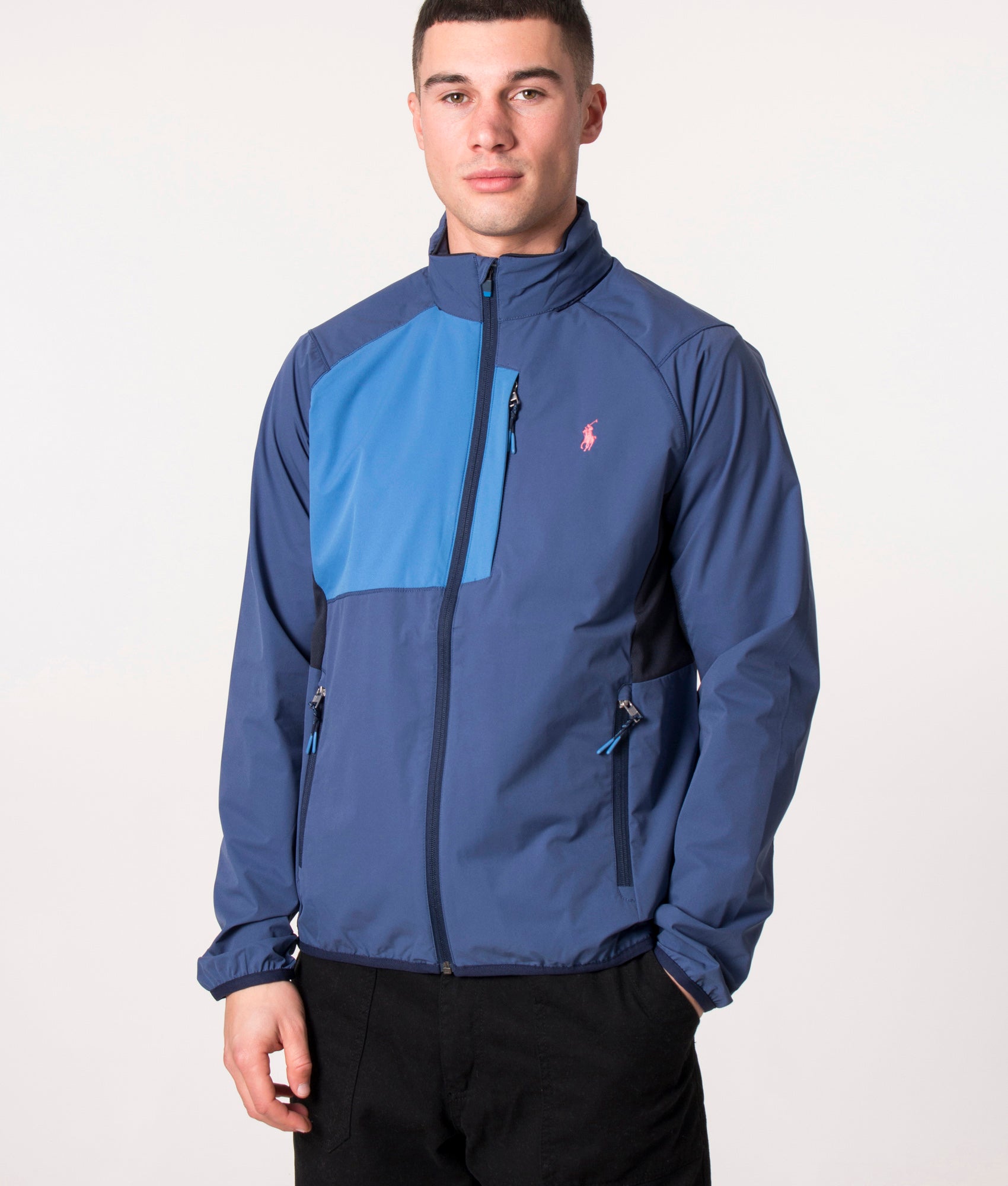 Glendale Lined Windbreaker Light Navy | Polo Ralph Lauren | EQVVS