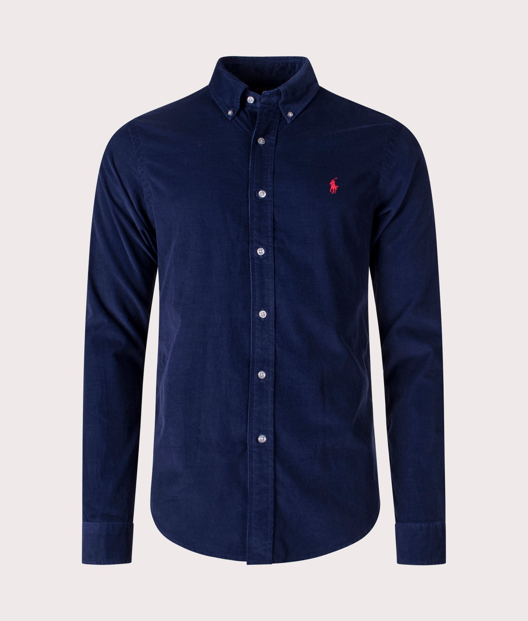 Custom Fit Corduroy Shirt Newport Navy | Polo Ralph Lauren | EQVVS