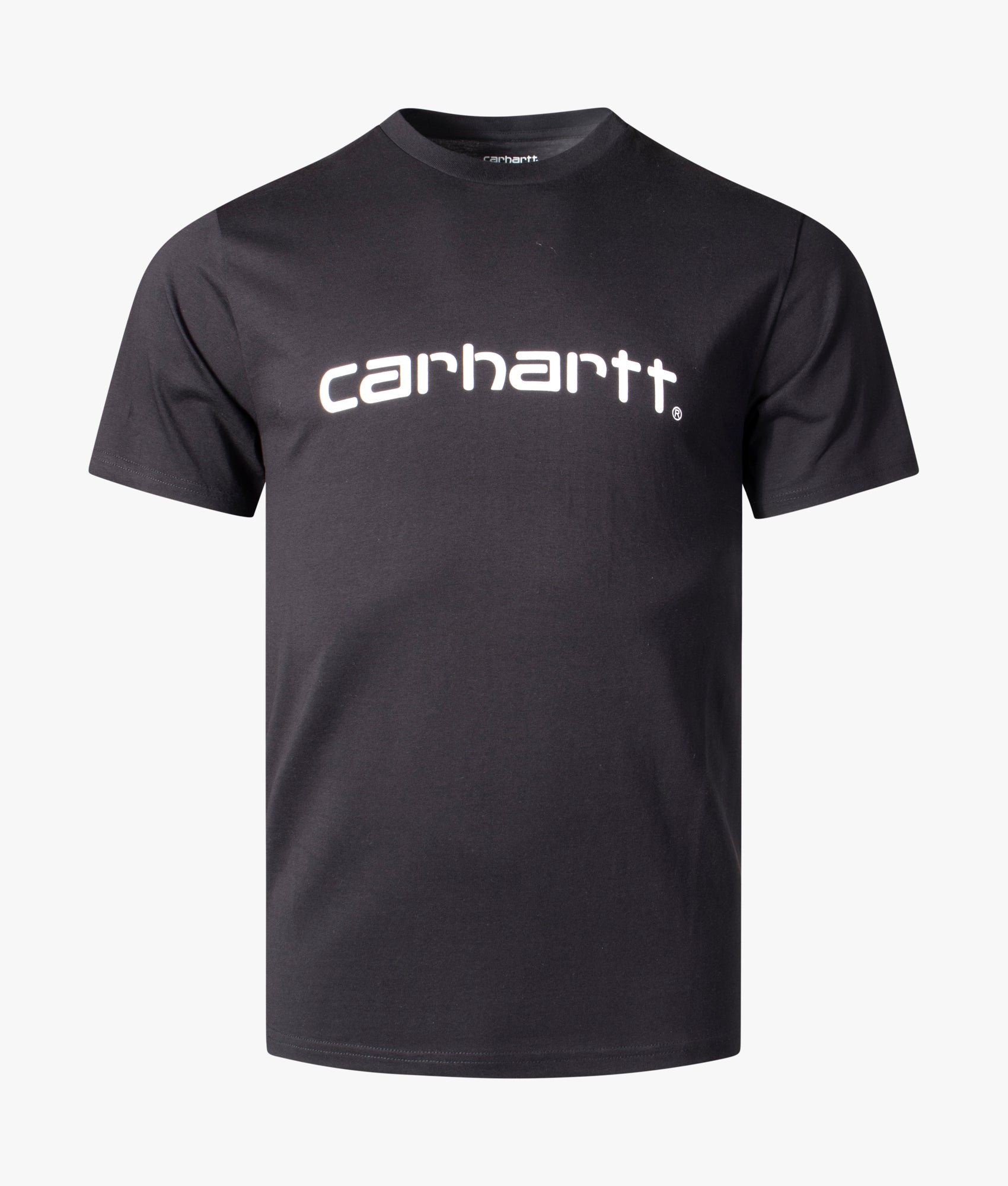 Script Logo T-Shirt Black | Carhartt WIP | EQVVS