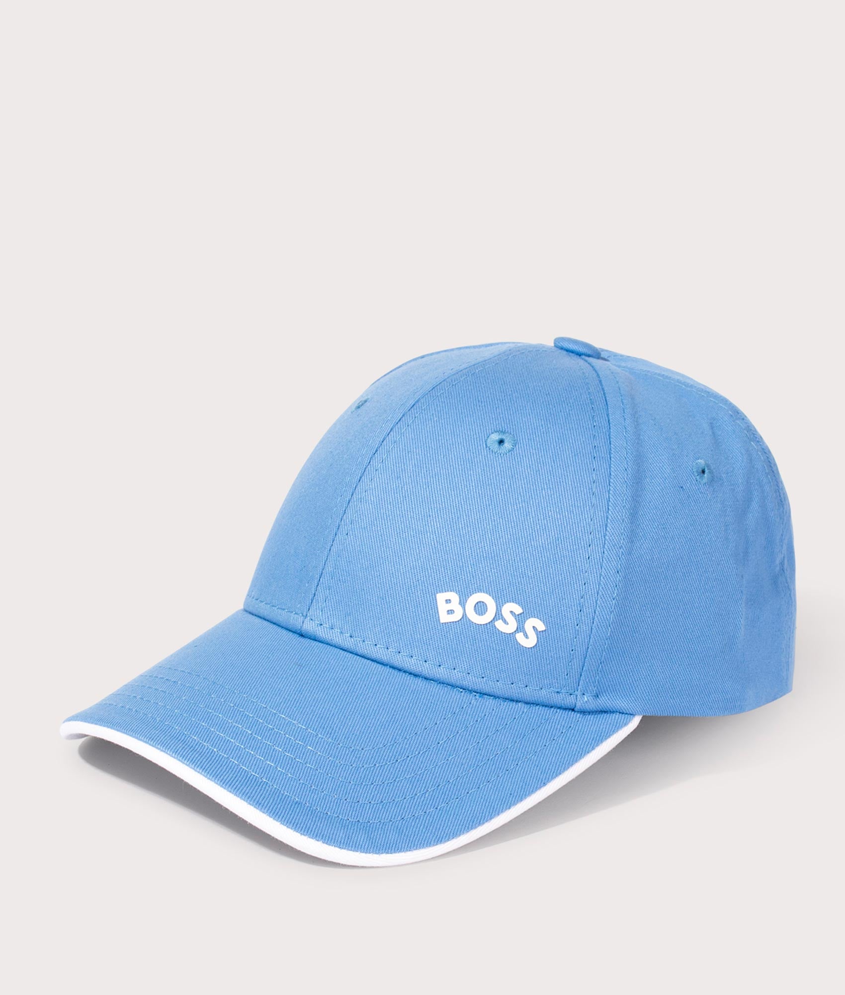 Bold Curved Logo Cap Bright Blue | BOSS | EQVVS