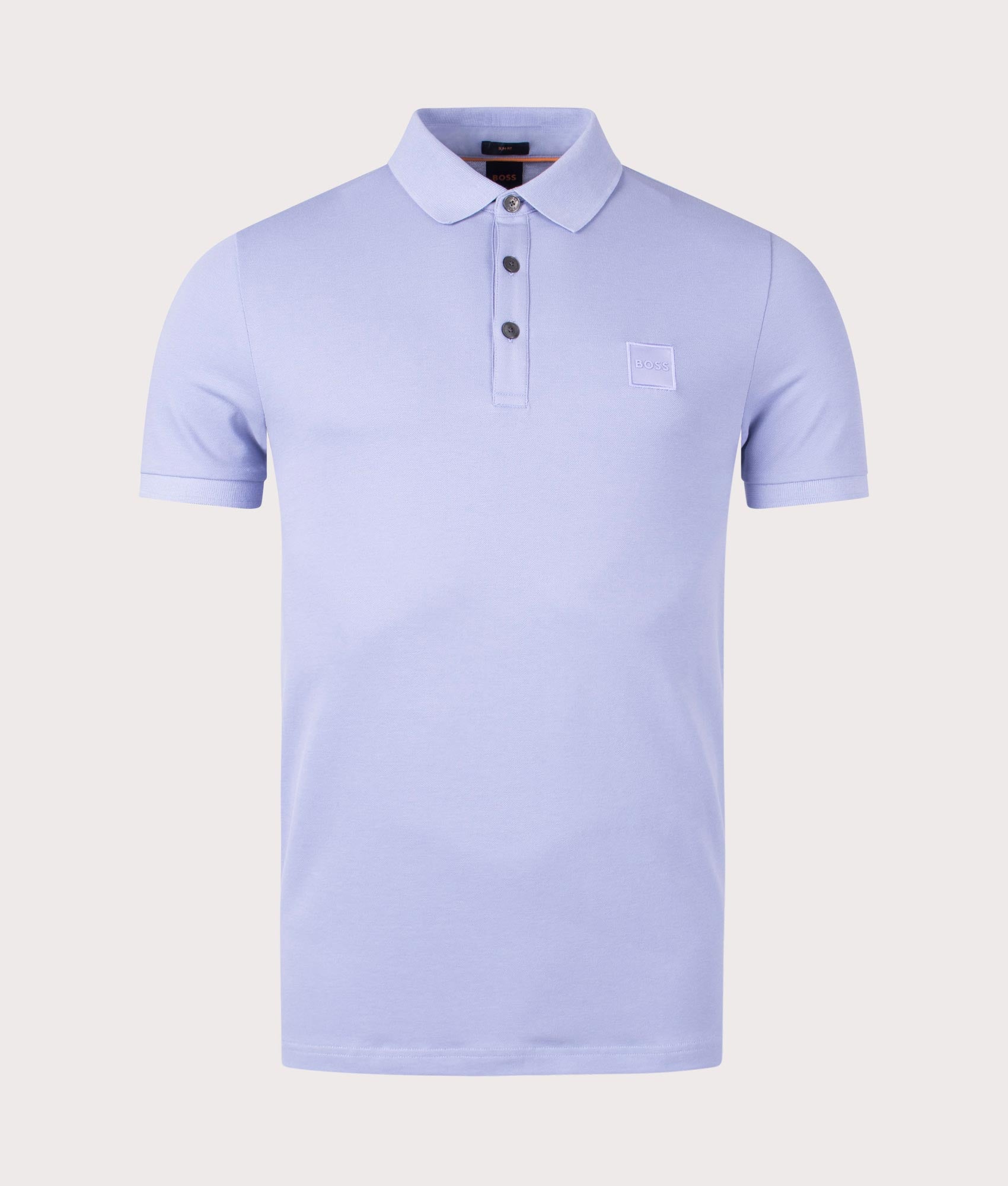Slim Fit Passenger Polo Shirt Pastel Purple | BOSS | EQVVS