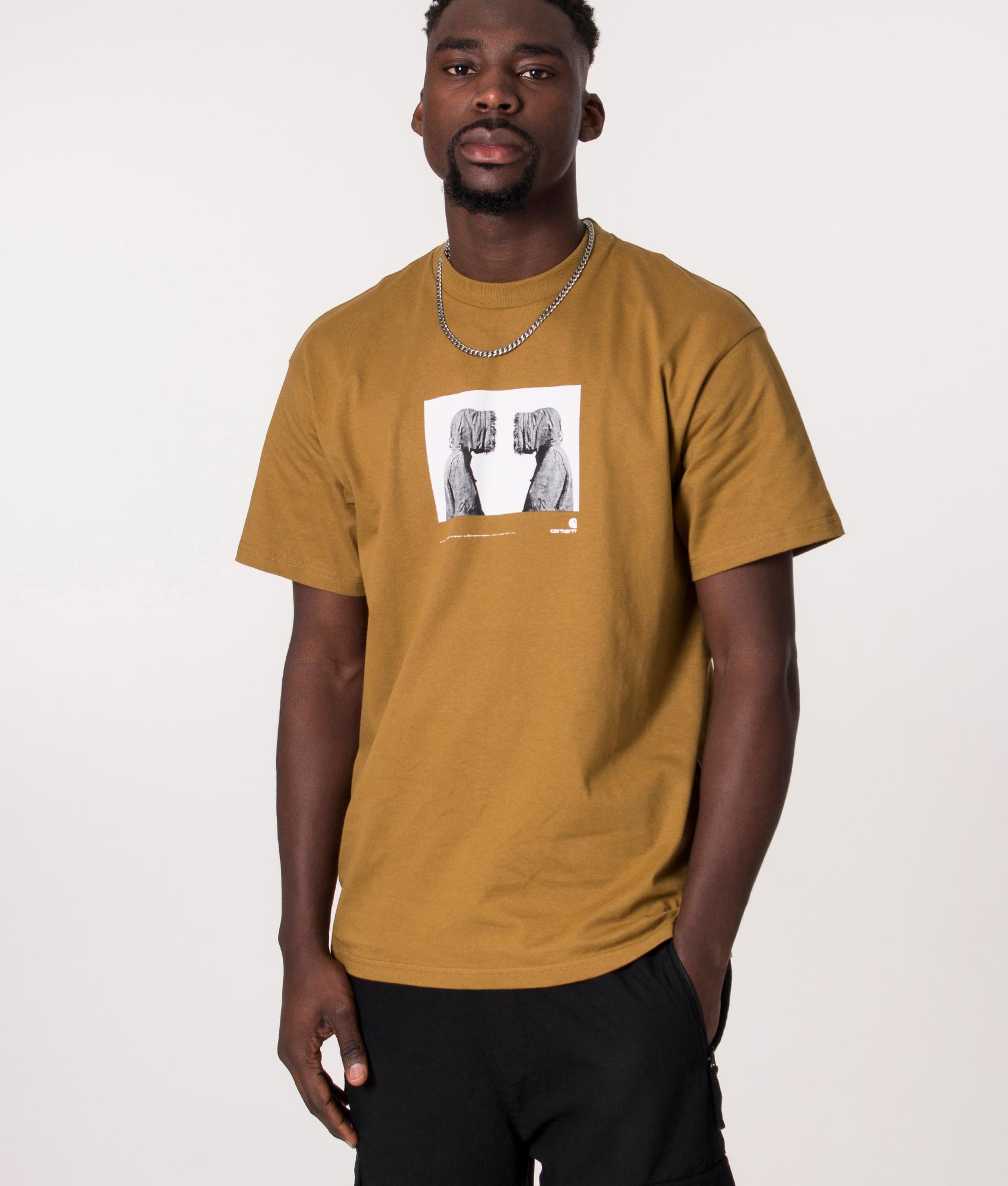 Relaxed Fit Cold T-Shirt Hamilton Brown | Carhartt WIP | EQVVS