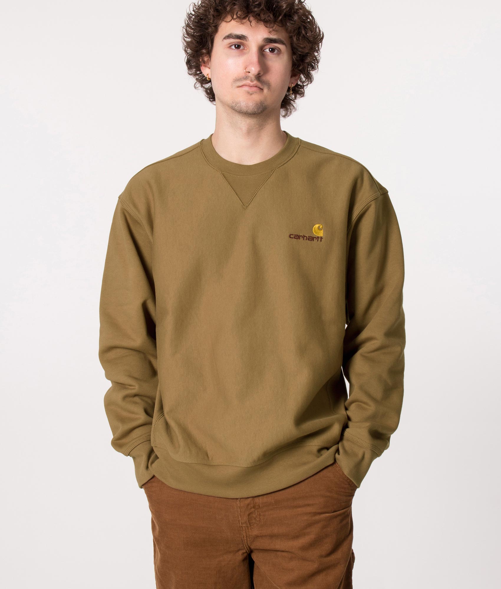 Relaxed Fit American Script Sweatshirt Buffalo | Carhartt WIP | EQVVS
