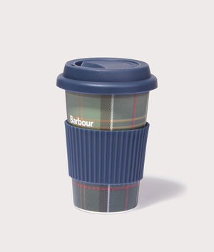 Reusable Tartan Travel Mug Classic Tartan | Barbour Lifestyle | EQVVS