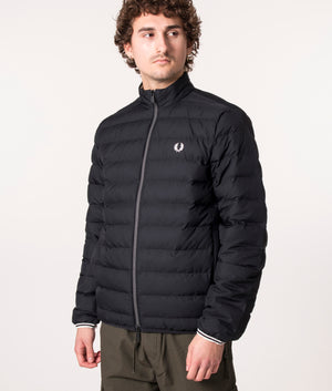 Insulated Jacket Black | Fred Perry | EQVVS