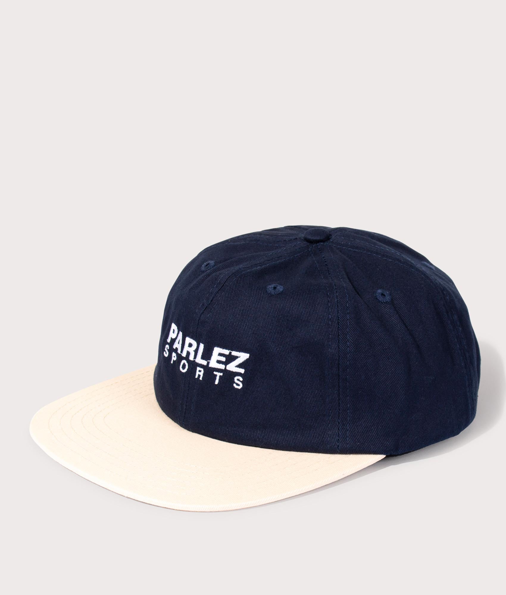 Mayport 6 Panel Cap Navy | Parlez | EQVVS