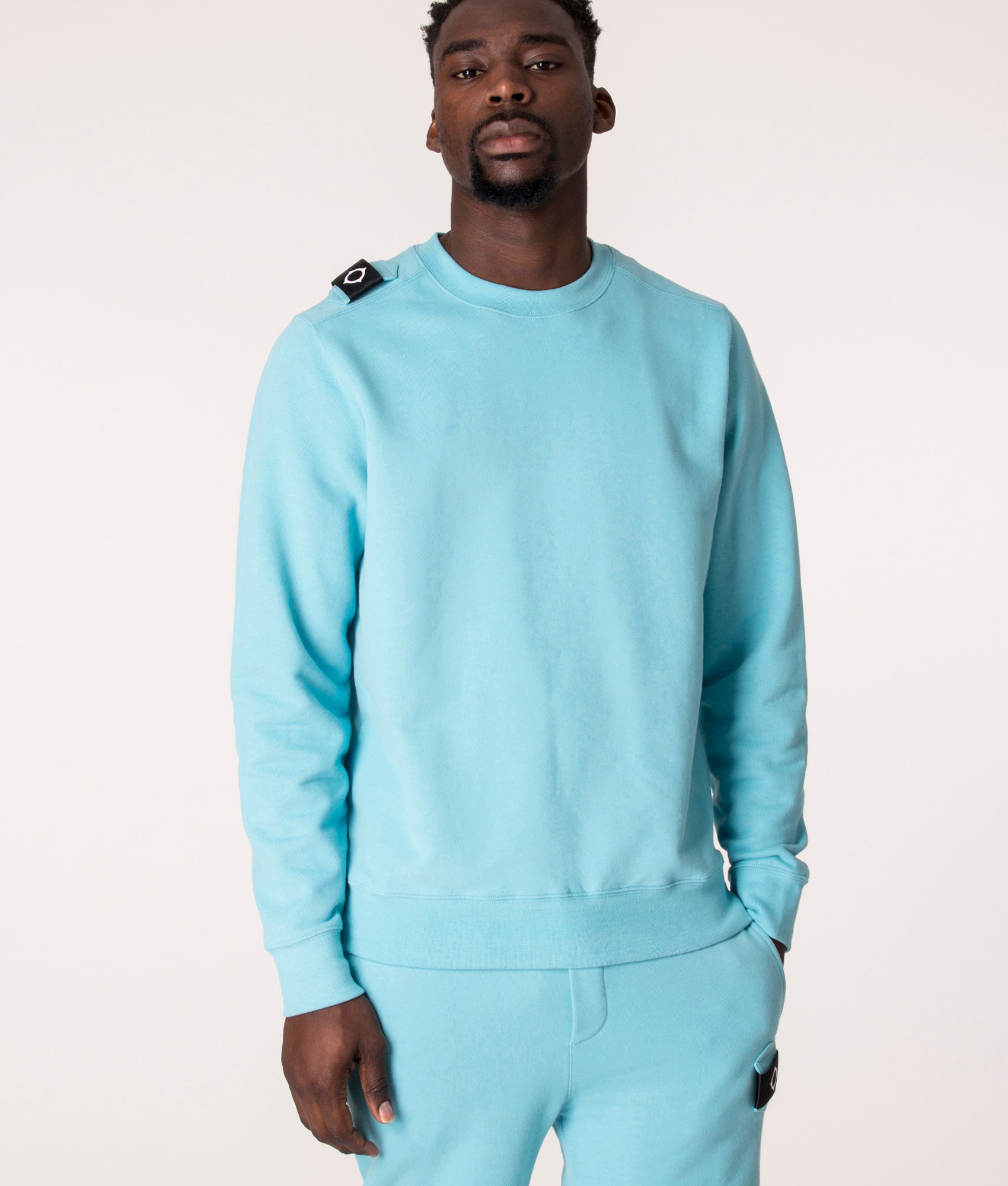Core Crew Sweatshirt Sea Blue | Ma.Strum | EQVVS