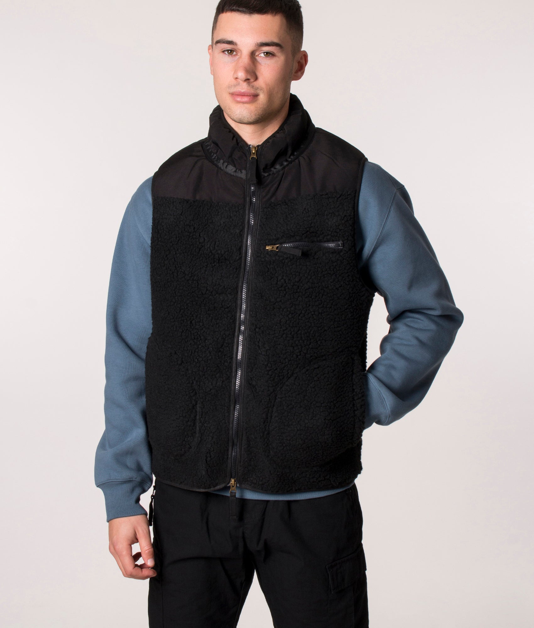 Fleece Layer Gilet Black | Stan Ray | EQVVS