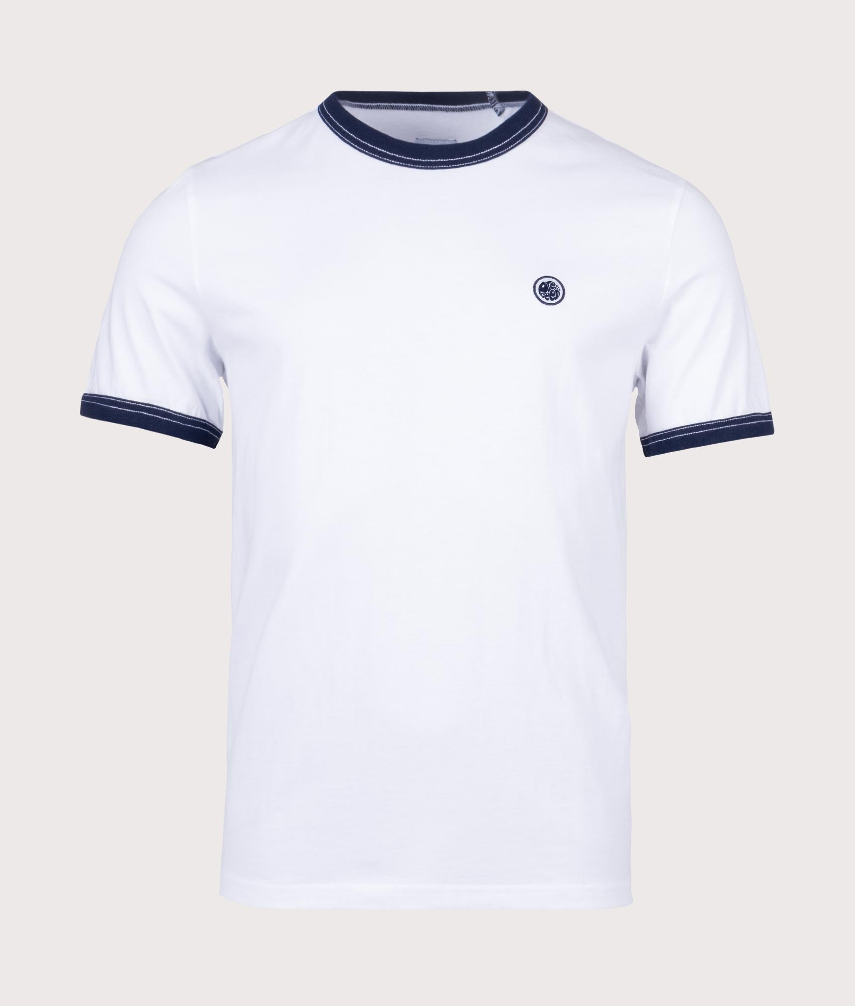 Epsilon Ringer T-Shirt Stone | Pretty Green | EQVVS