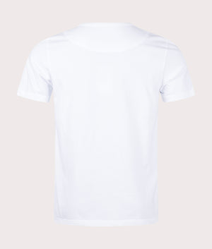 Slim Fit Frontman Logo T-Shirt White | Pretty Green | EQVVS
