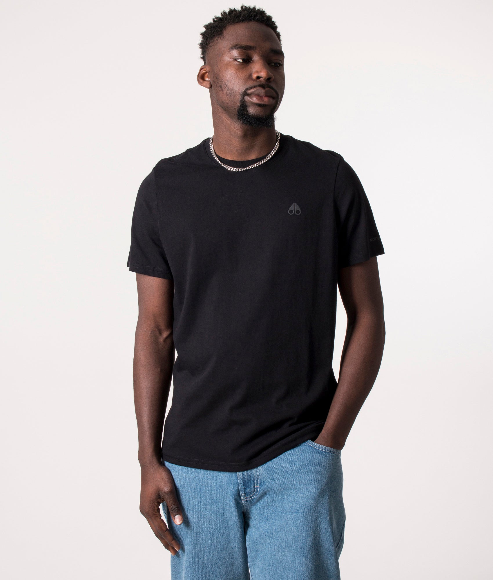 Satellite T-Shirt Black | Moose Knuckles | EQVVS