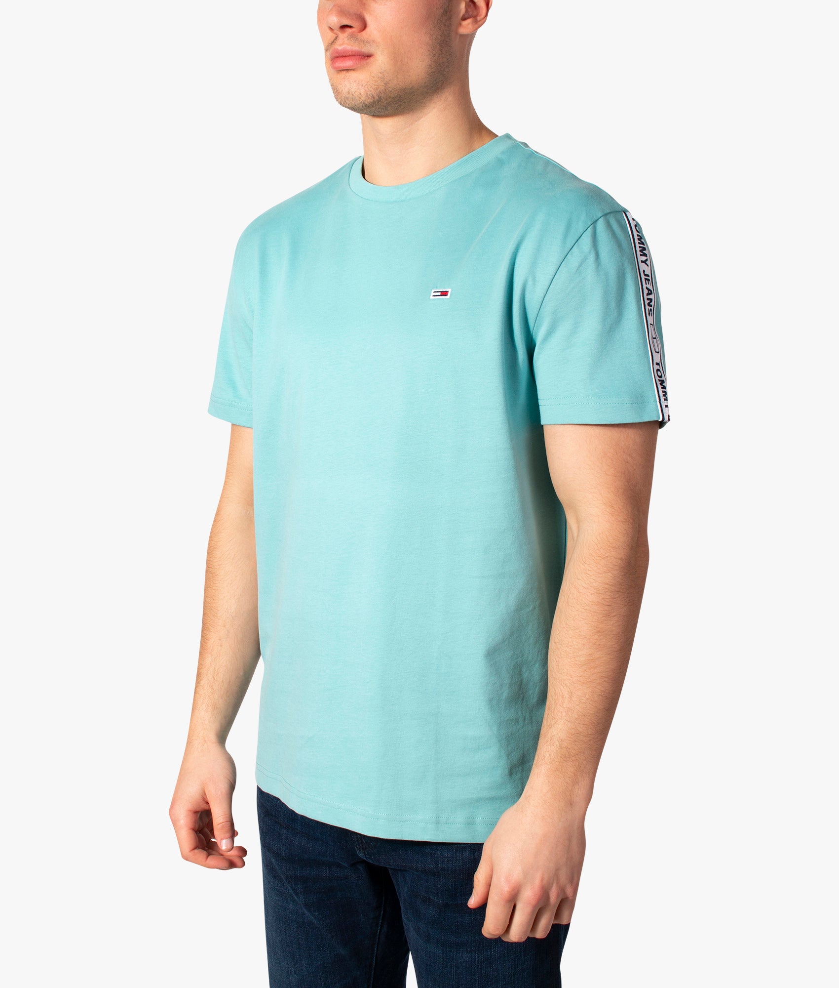Logo Tape T-Shirt | Tommy Jeans | EQVVS